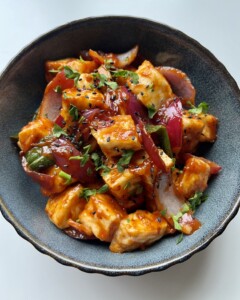 Chilli Halloumi | Myriad Recipes