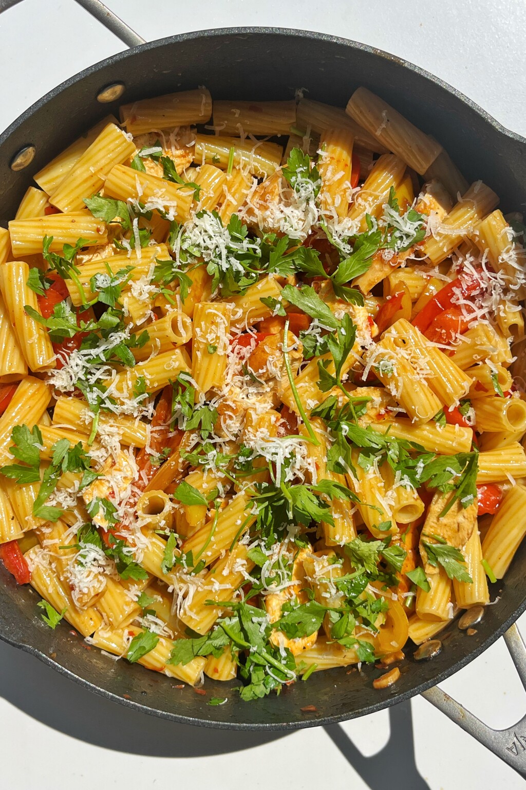 Pollo Piccante Pasta | Myriad Recipes