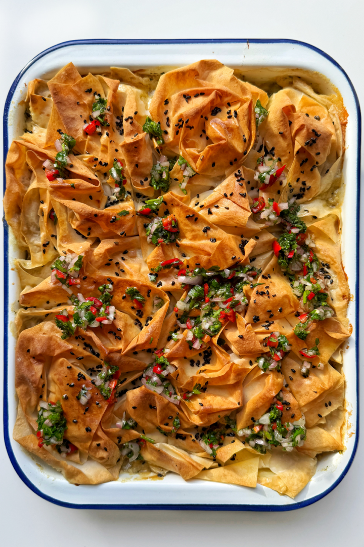 Easy Chicken Pot Pie (Filo Pastry) | Myriad Recipes