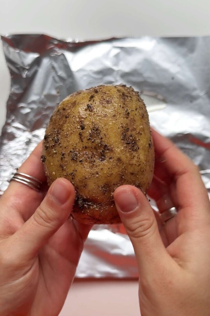Easy Jacket Potato with Cheesy Beans - Myriad Recipes